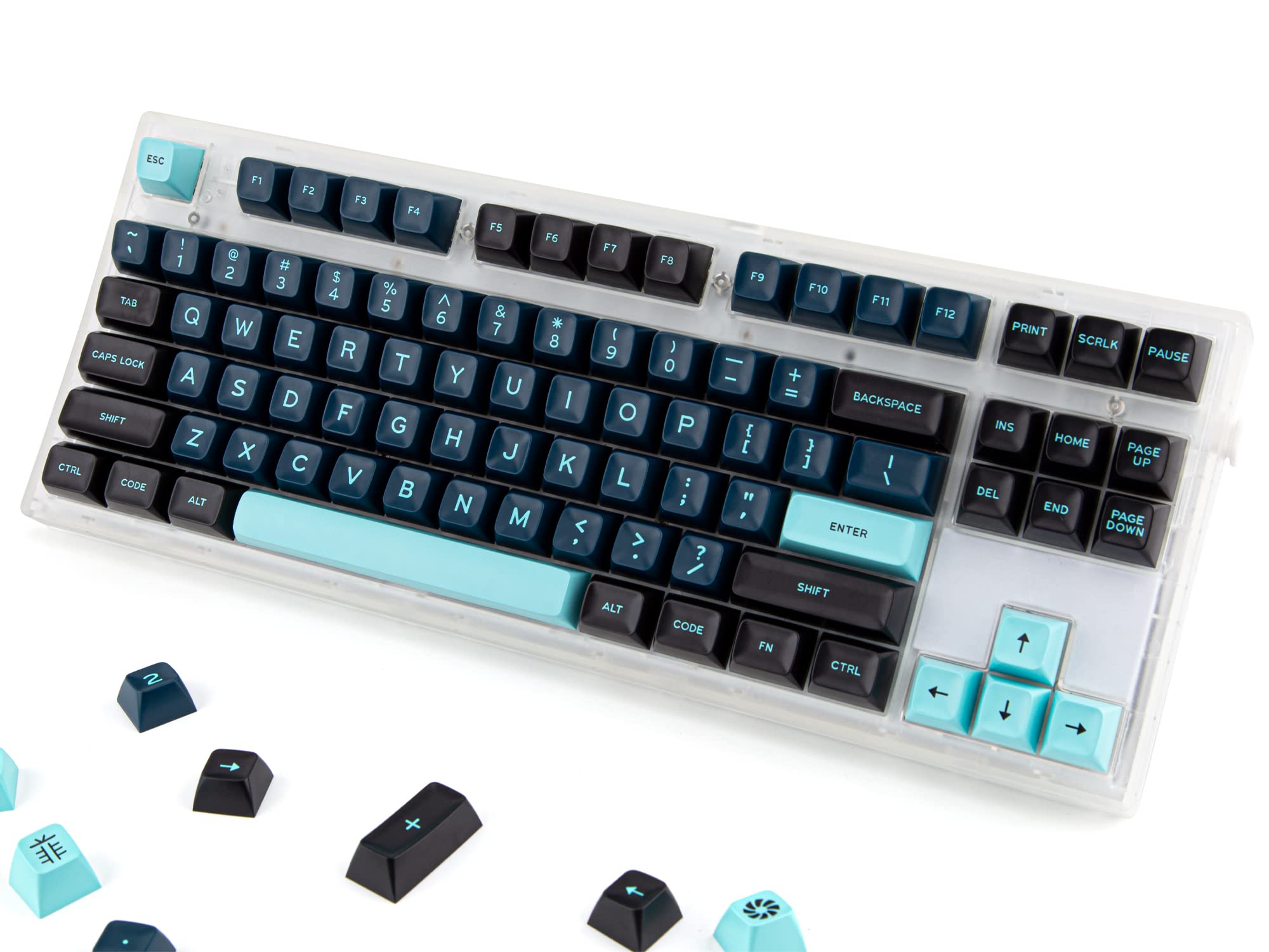 Buy BowJian 172 Keys SA Profile Multiple Combination Keycaps, ABS ...
