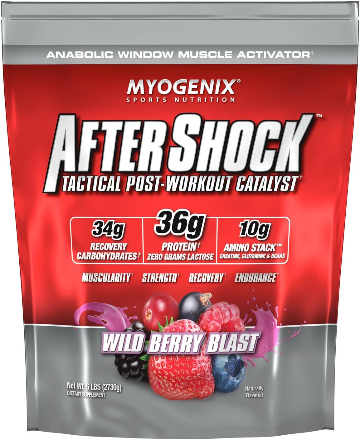 Amazon.com: Myogenix Aftershock Post Workout, Muscle Growth Whey ...