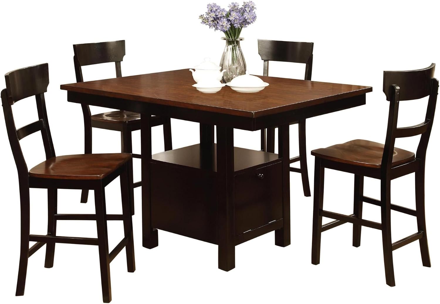 Amazon.com: Gardner-White Rowley Pub 7 Piece Dining Set - Includes ...