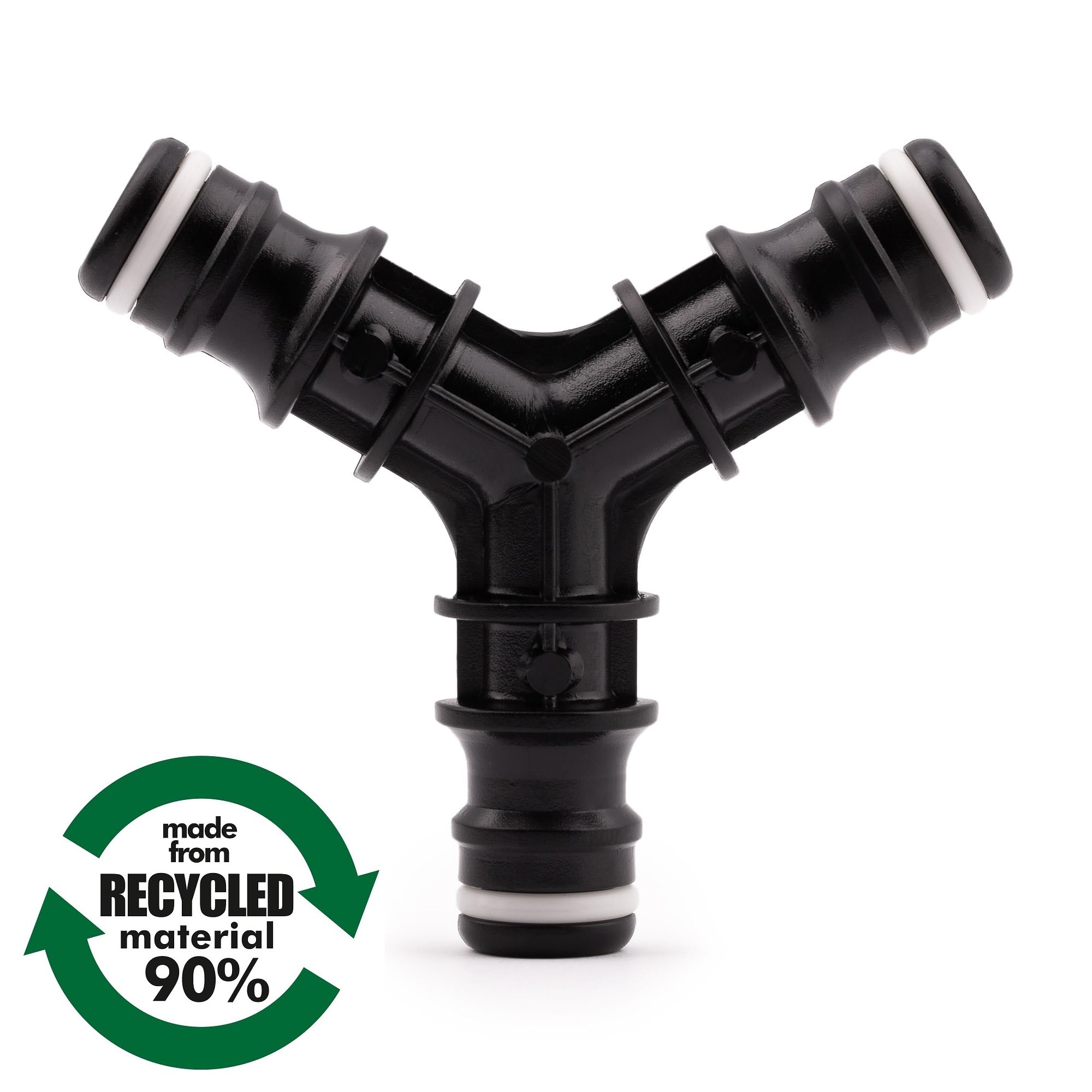 MIVOS 2 x Hose Connector Y Piece for Connecting Garden Hoses, Y ...