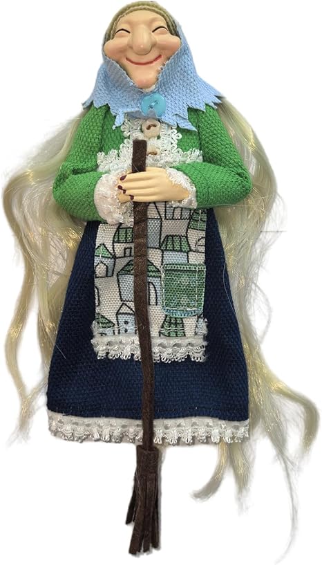 Amazon.com: Handmade Kitchen Witch Doll for Good Luck,Handmade Kitchens ...