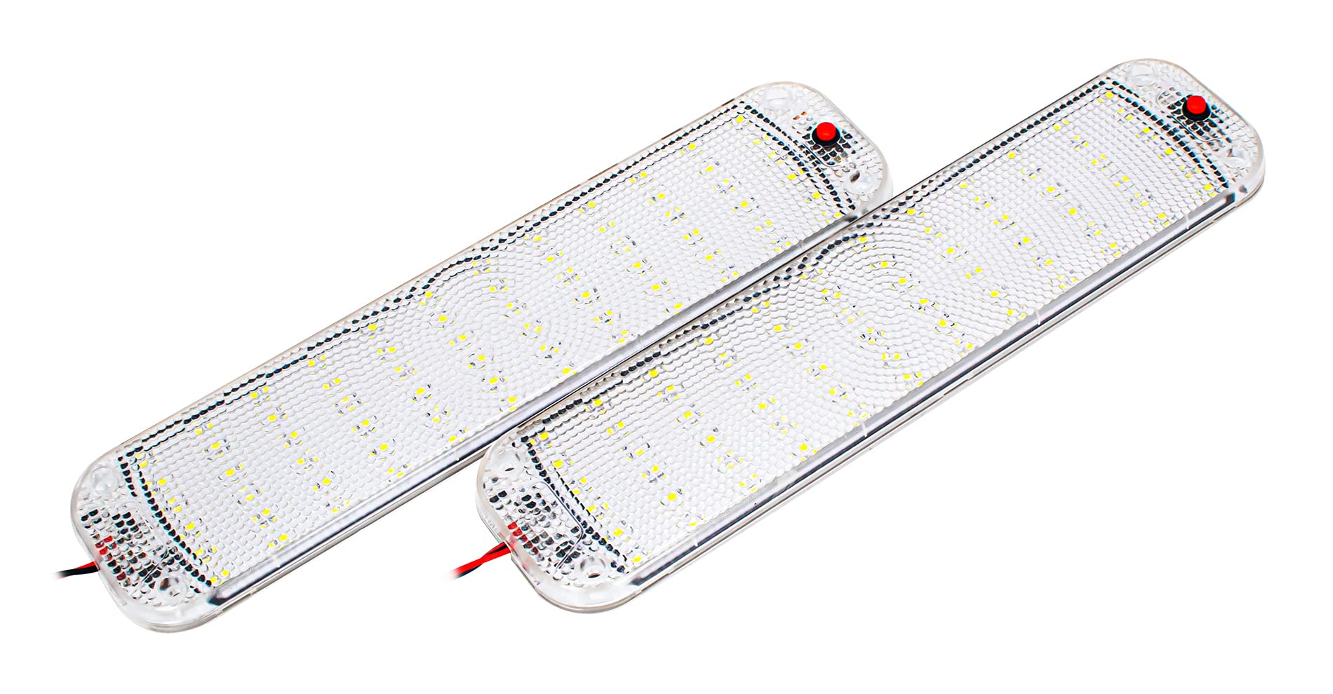 ANYPOWK 12V LED RV Lights with ON/Off Switch - 10W Daylight 1000LM ...