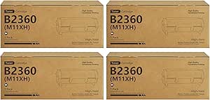 Amazon.com: B2360 M11XH High Yield Toner Cartridge Replacement for Dell ...
