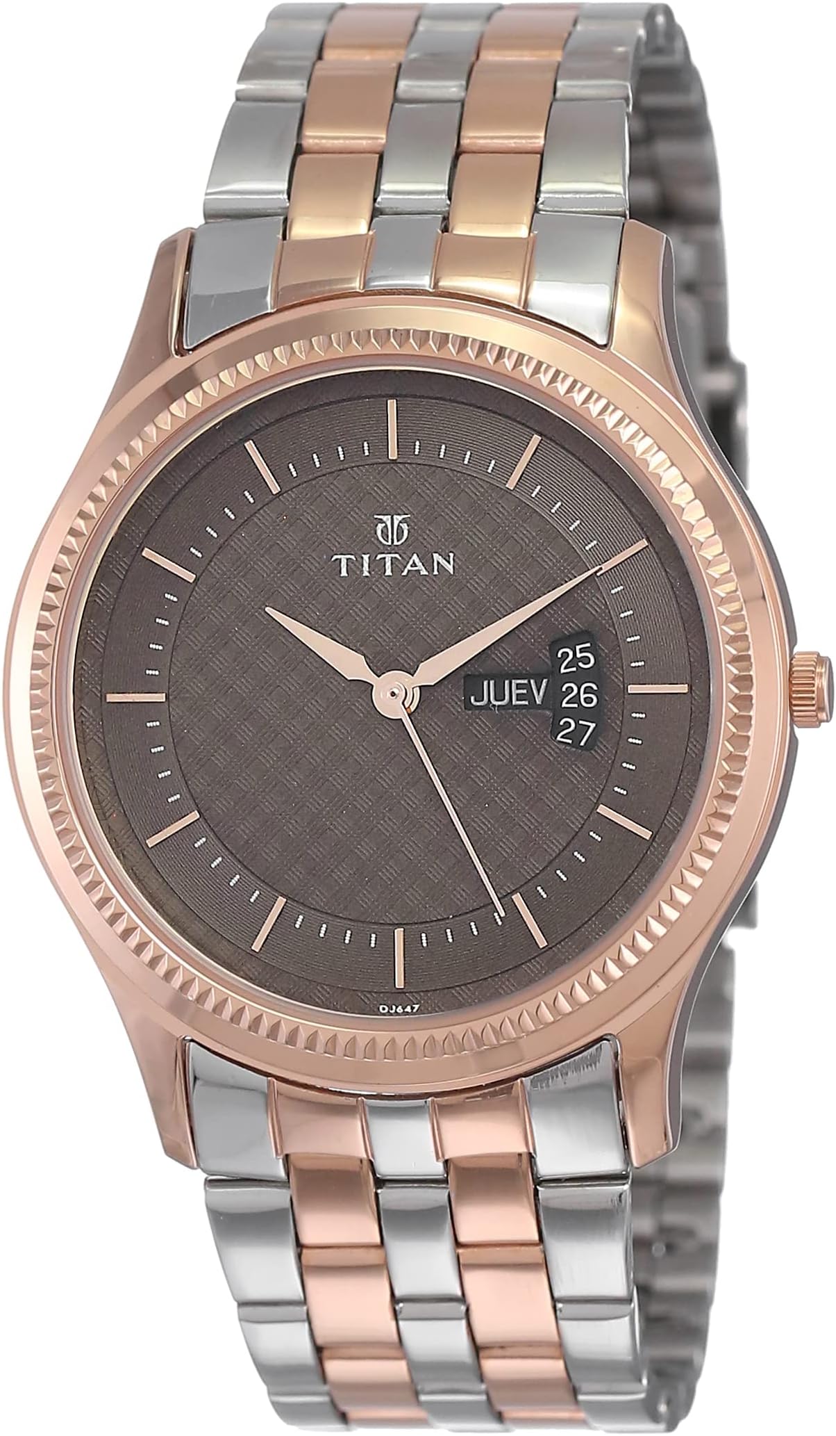 Fastrack Urban Camo Black Dial Copper Brown Stainless Steel Watch for ...