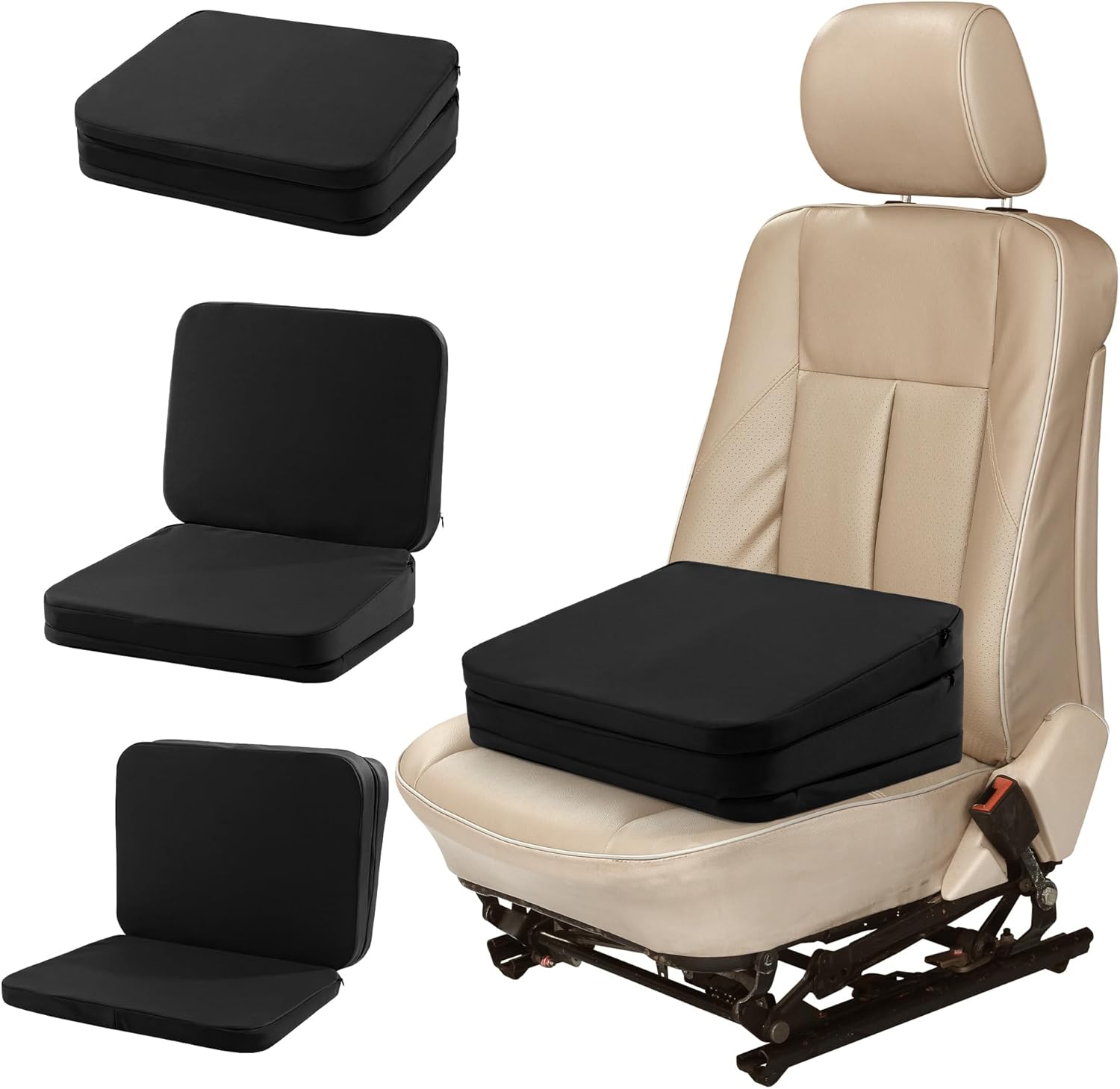 Amazon.com: HOMBYS Adjustable Car Booster Seat for Short Drivers, 3 ...