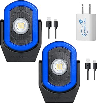 MAXXEON Cyclops 720 Lumens LED Rechargeable Work Light, Mechanic Light ...