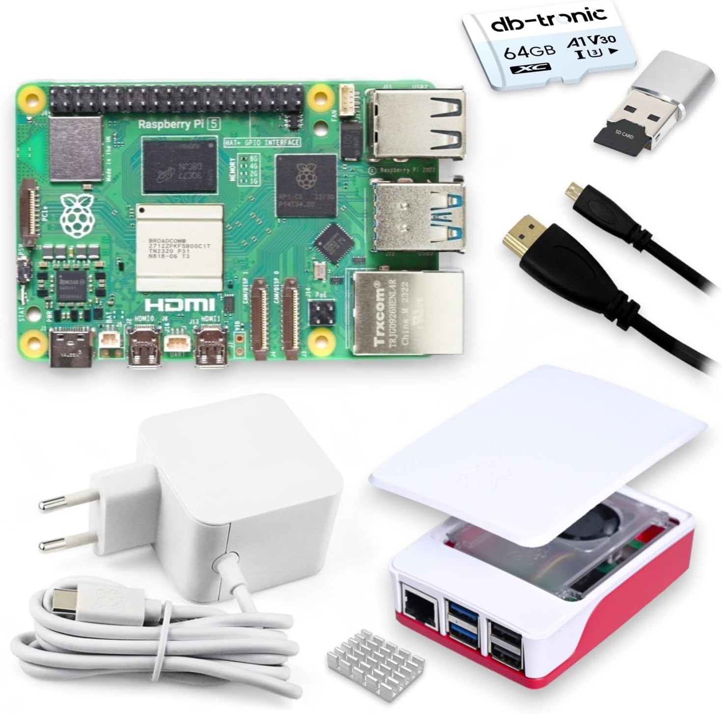 Freenove Ultimate Starter Kit for Raspberry Pi 5 4 B 3 B+ 400, 558-Page ...