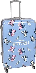 Amazon.com | Disney Stitch Hard Suitcase, Trolley Suitcase, Cabin ...