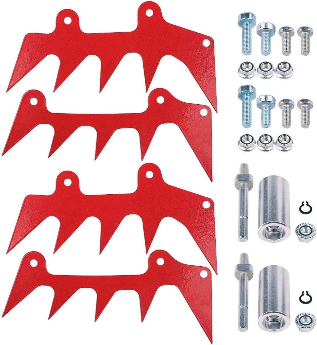 Amazon.com: Mtanlo Dual Felling Dog Bumper Spikes Chain Catcher Set for ...