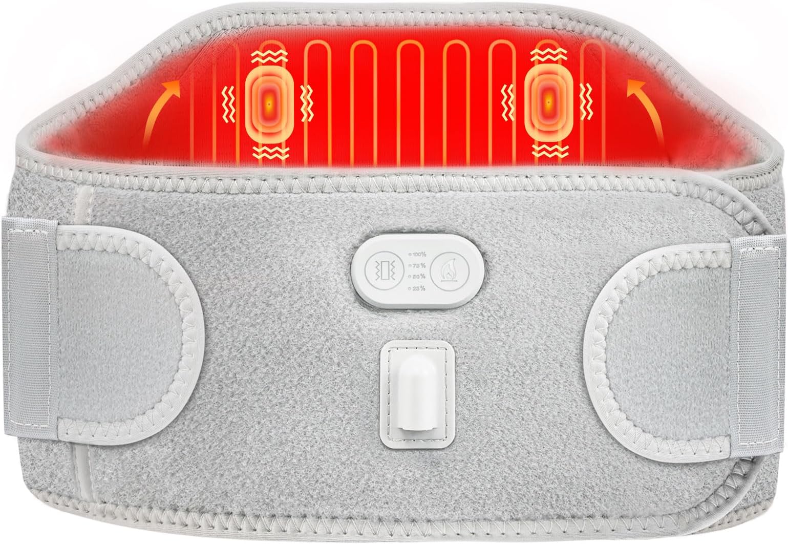 Amazon.com: FEETMOR Heated Waist Belt, Cordless Heating Pad for Low ...