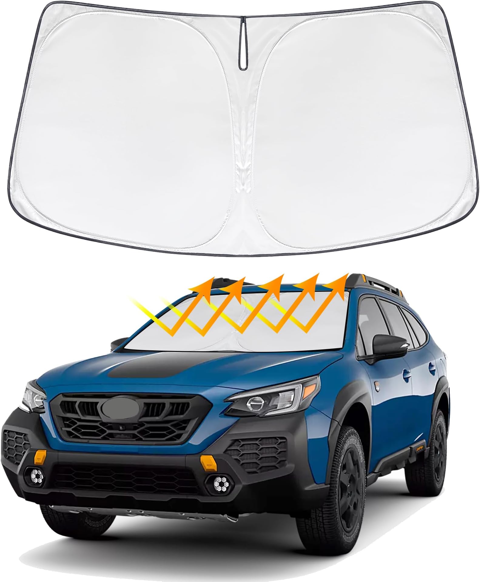 Amazon.com: Subaru Outback & Legacy Genuine Subaru Sunshade SOA3991822 ...