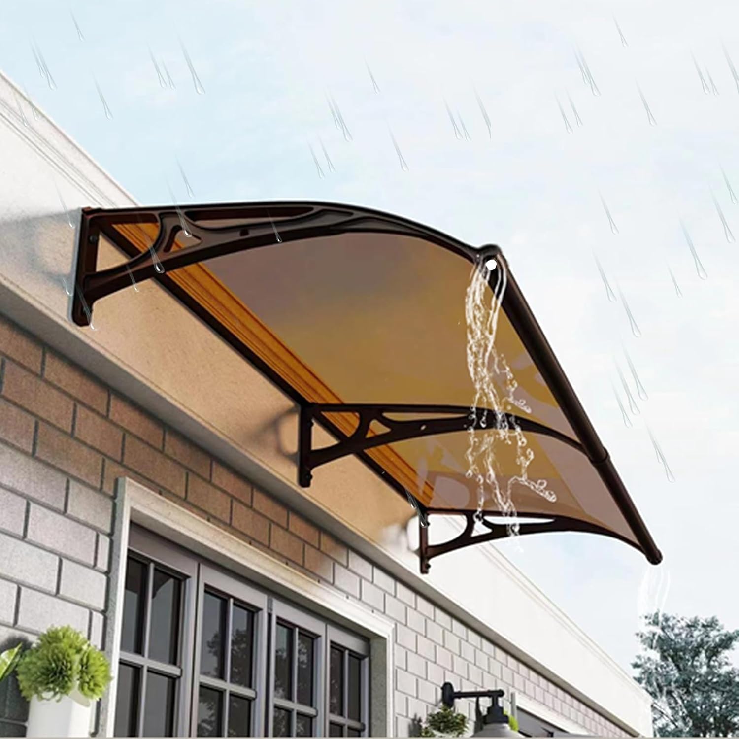 Amazon.com: Window Awning Door Canopy Awnings for Patio Deck Waterproof ...