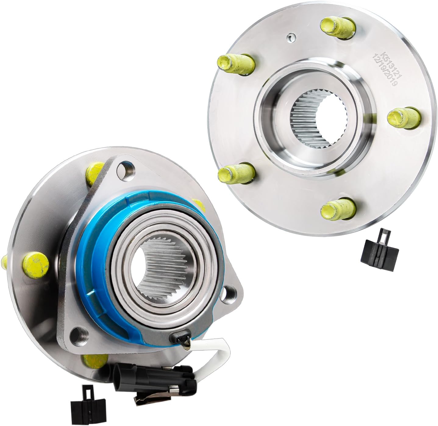 Amazon.com: Front 2WD AWD Wheel Bearing and Hub Assembly 513121 New ...