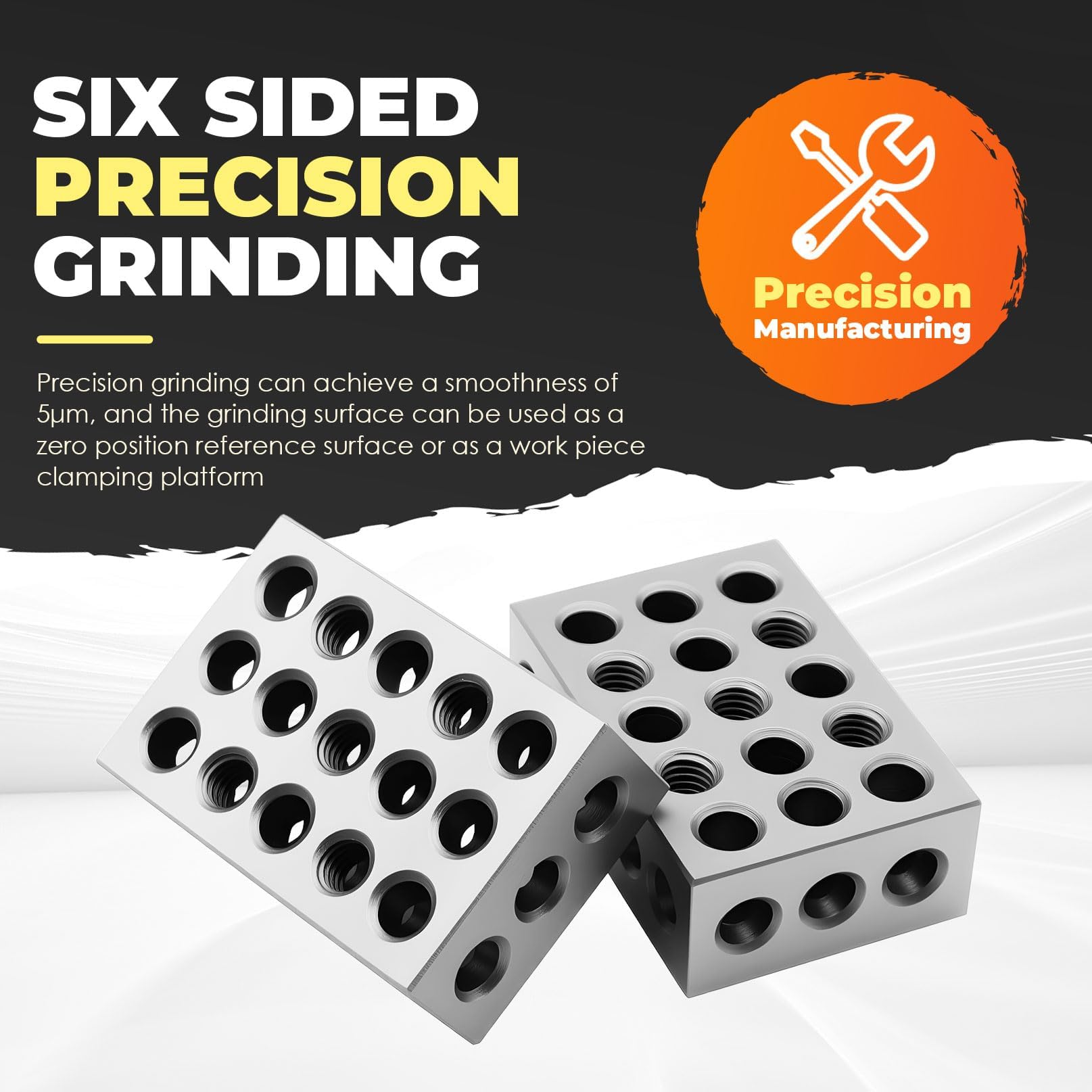 Snapklik.com : 123 Blocks 23 Holes 1 2 3 Block Within .0002" Tolerances ...
