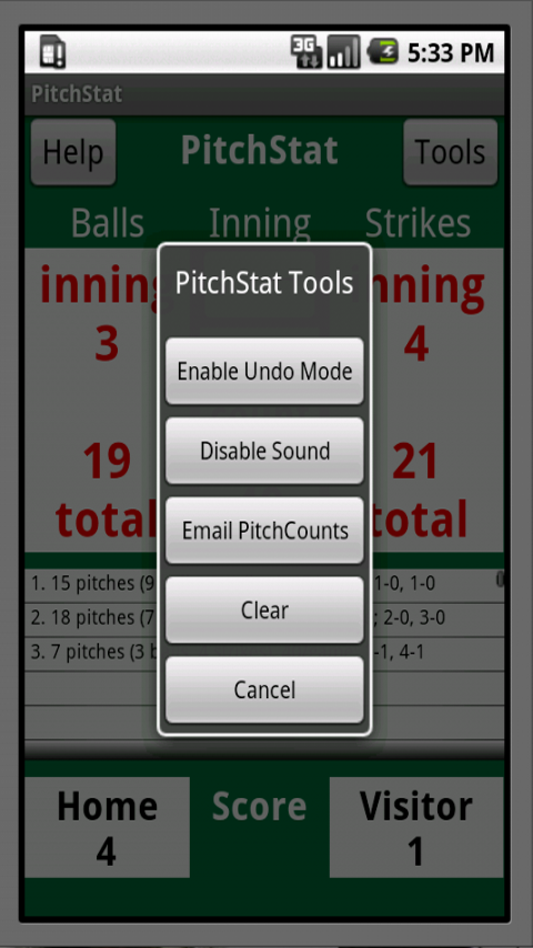 PitchStat - App on Amazon Appstore