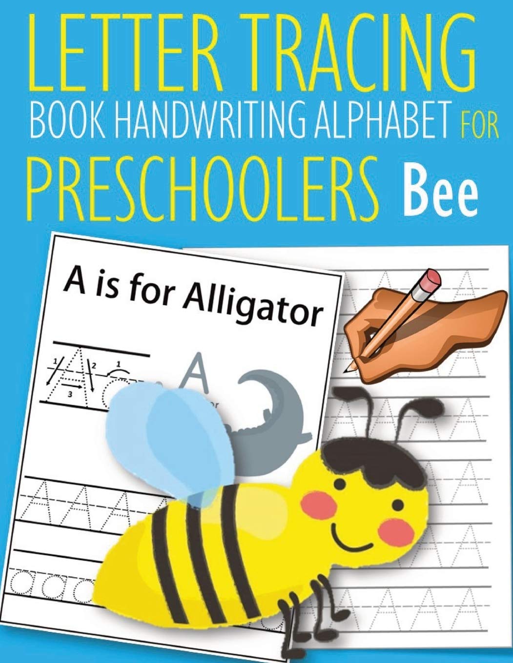 Buy Letter Tracing Book Handwriting Alphabet for Preschoolers Bee ...