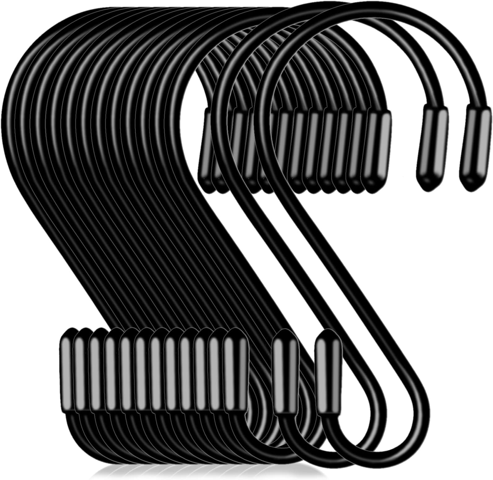 Amazon.com: LU2000 Pack of 10 Heavy Duty S-Shape Hooks, Stainless Steel ...