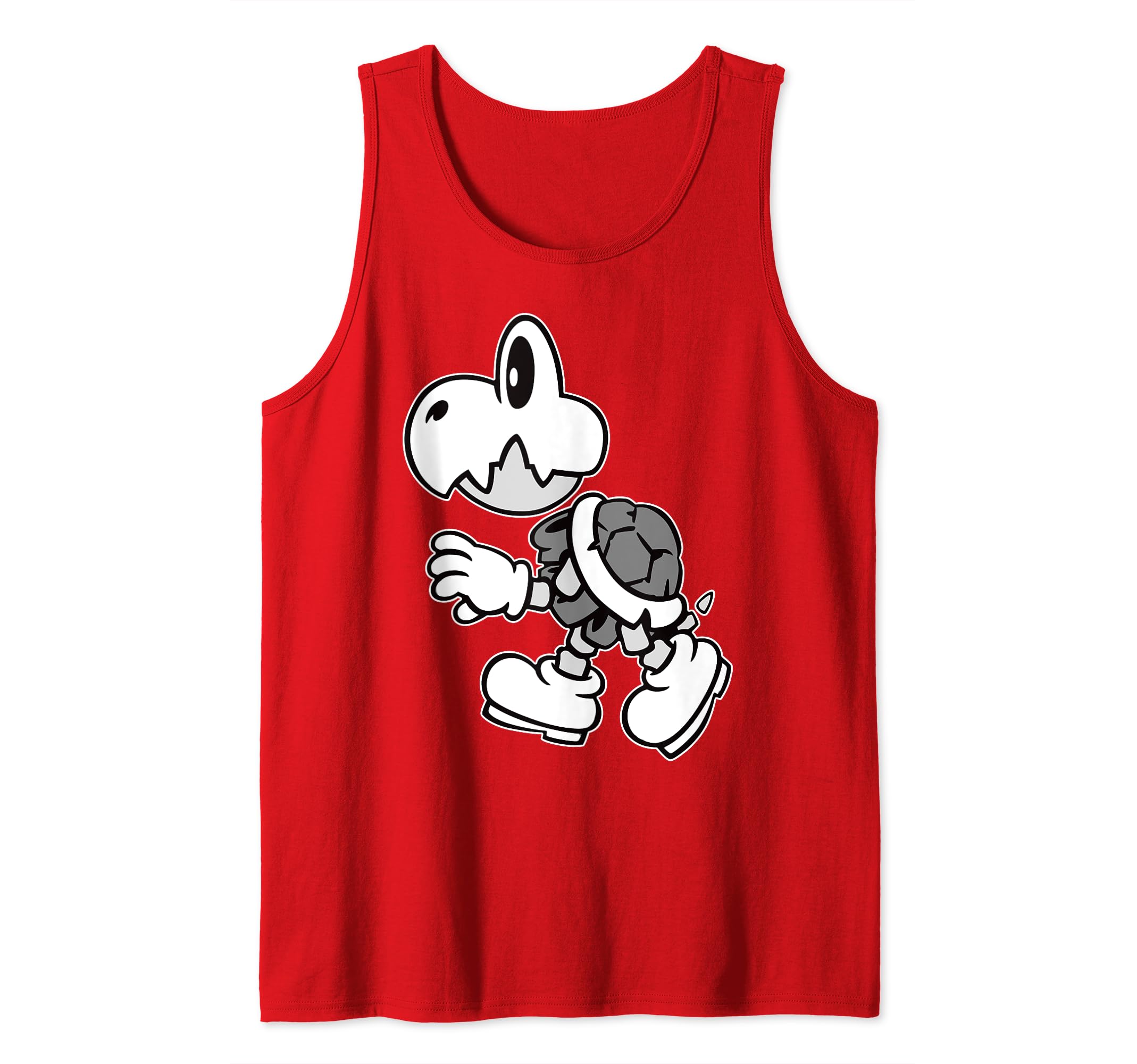 Amazon.com: Nintendo Super Mario Dry Bones Profile Tank Top : Clothing ...