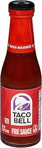Taco Bell Fire Sauce Bottle (7.5oz Bottle) : Amazon.ca: Grocery ...