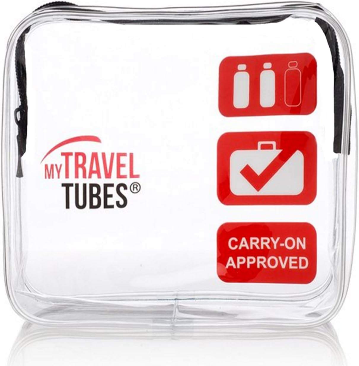 Amazon.com: TSA Approved Clear Travel Toiletry Bag 3-1-1 Airline Carry ...