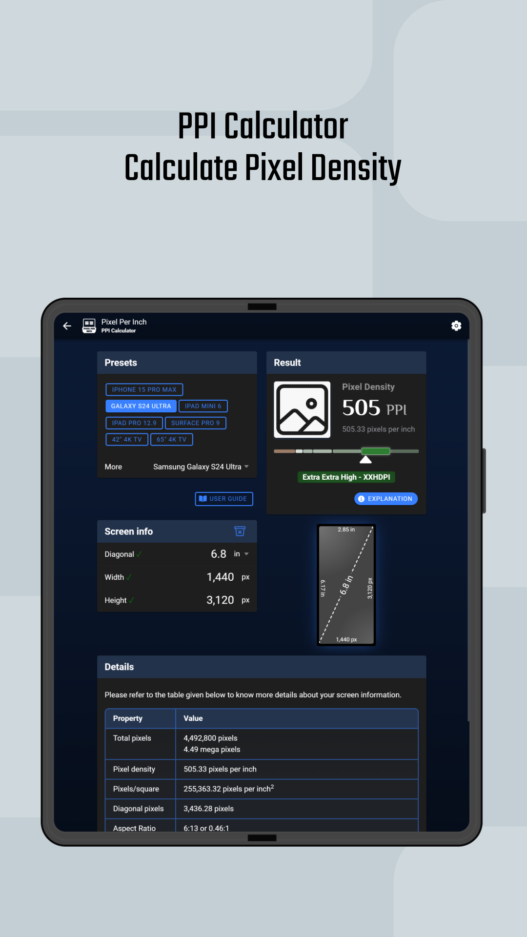 TV & Screen Calculator - App on Amazon Appstore