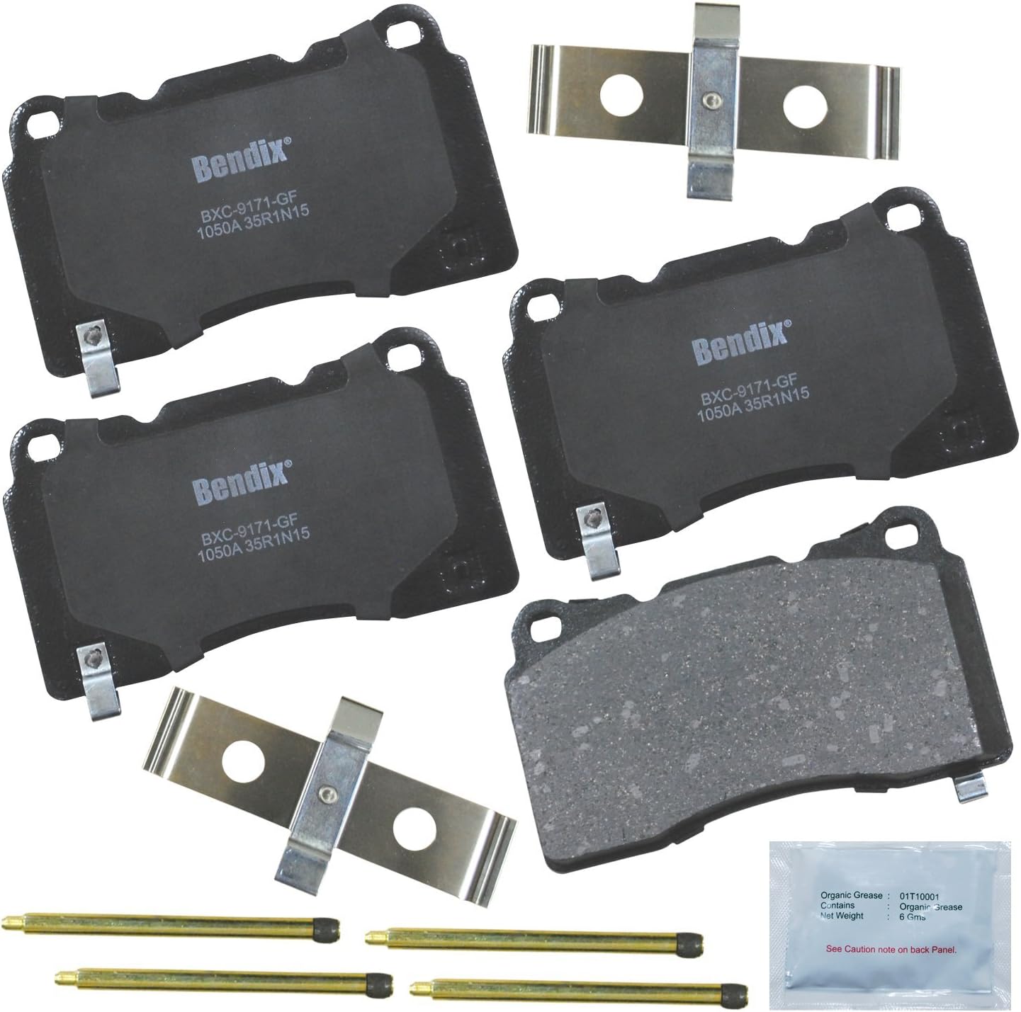 Amazon.com: Detroit Axle - Front Brake Pads for Cadillac ATS CT6 CTS ...