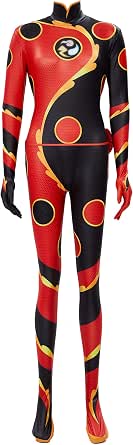 Amazon.com: Micotaku Miraculous Ladybug Dragon Bug Cosplay Costume ...