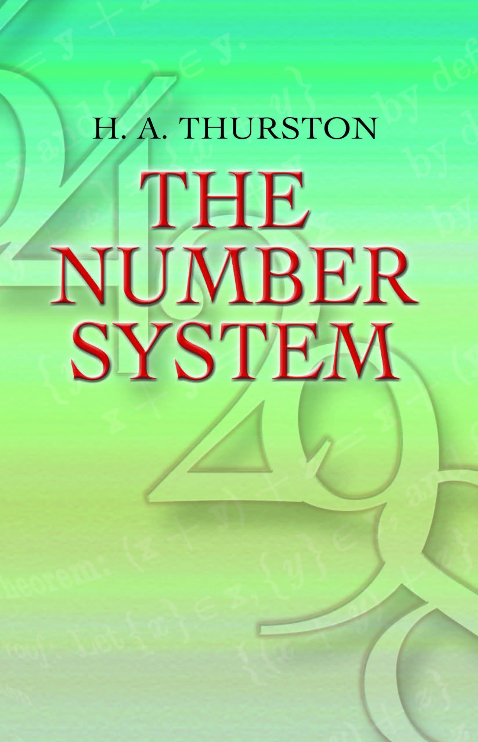 The Number System (Dover Books on MaTHEMA 1.4tics): Amazon.co.uk: Po ...