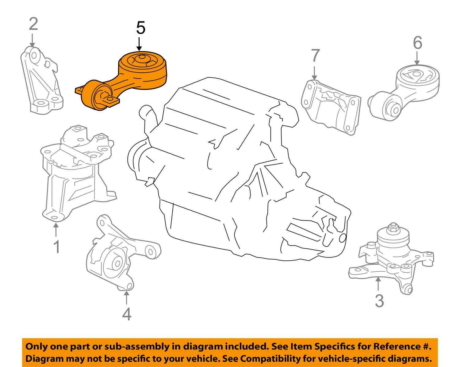 Buy Genuine Honda 50880-SVB-A02 Torque (Upper) Rod Online at ...