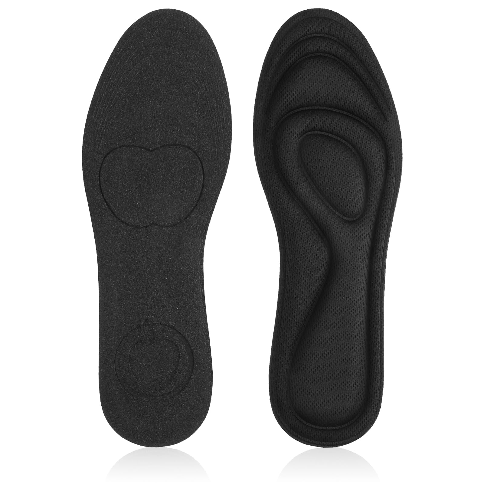 Amazon.com: 2 Pairs Memory Foam Insoles, Full-Foot Responsive ...