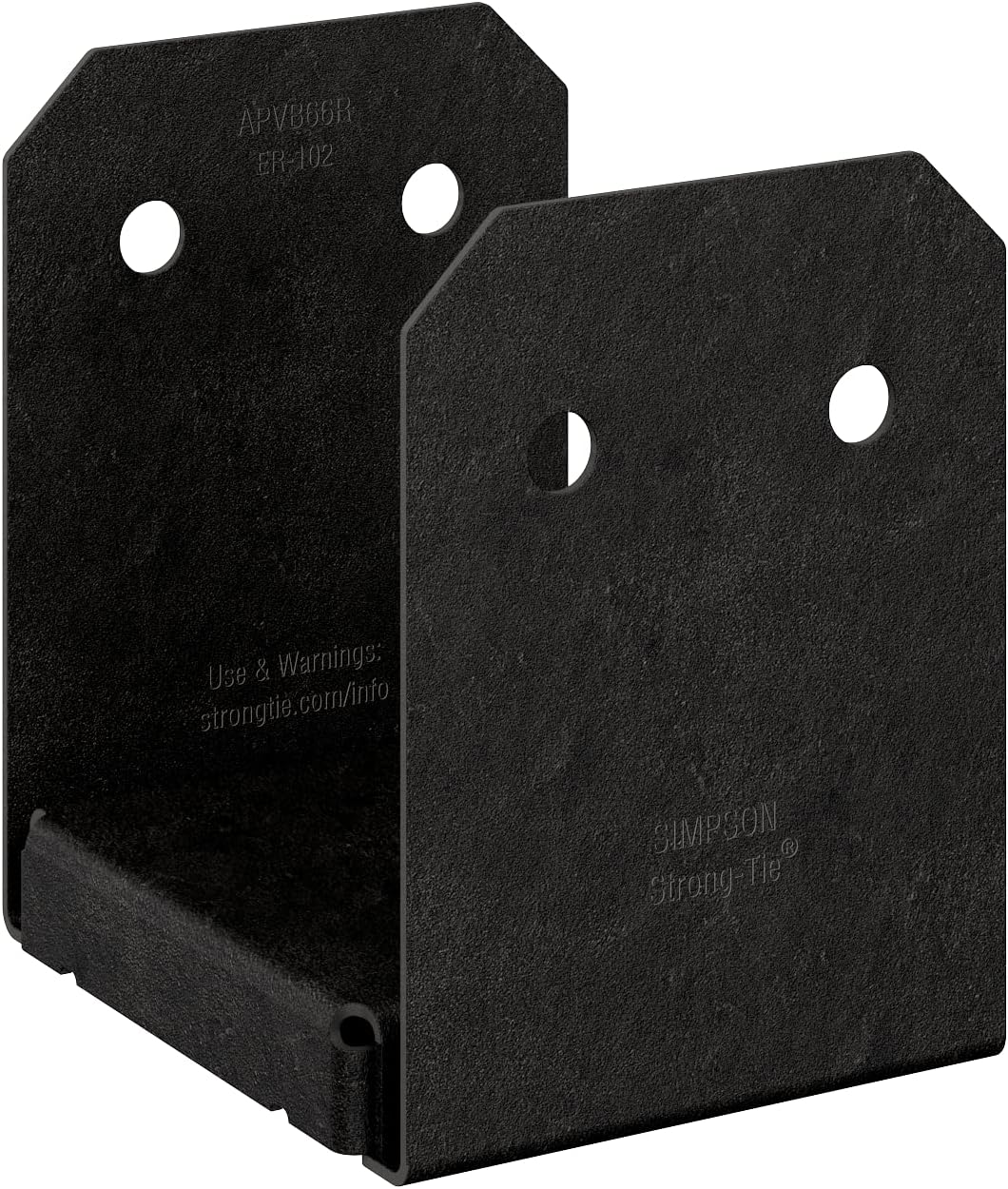 Amazon.com: Simpson Strong-Tie CPS12 12 X 12 Composite Post Base ...