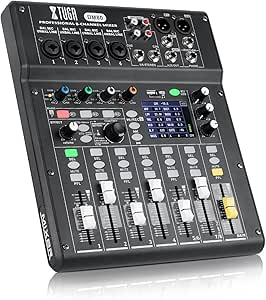 Amazon.com: XTUGA Portable 8-Channel Multitrack Recorder Digital Mixer ...