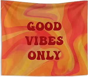 Amazon.com: Knibeo Abstract Groovy Hippie Tapestry, Retro 70s 80s Home ...