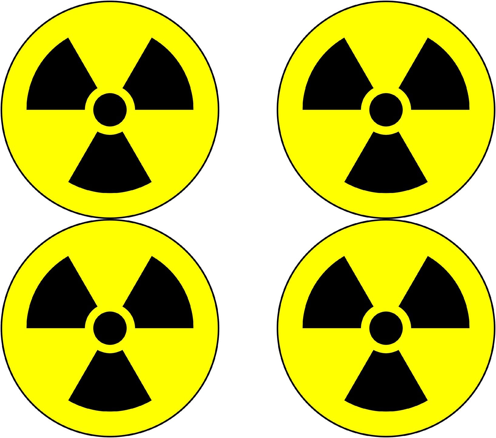 Amazon.com - Rogue River Tactical Nuclear Radiation Warning Symbol Sign ...