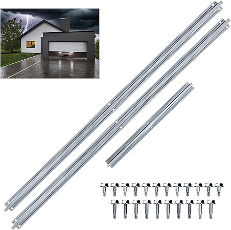 16ft Garage Door Strut , Heavy-Duty Steel Garage Door Reinforcement ...