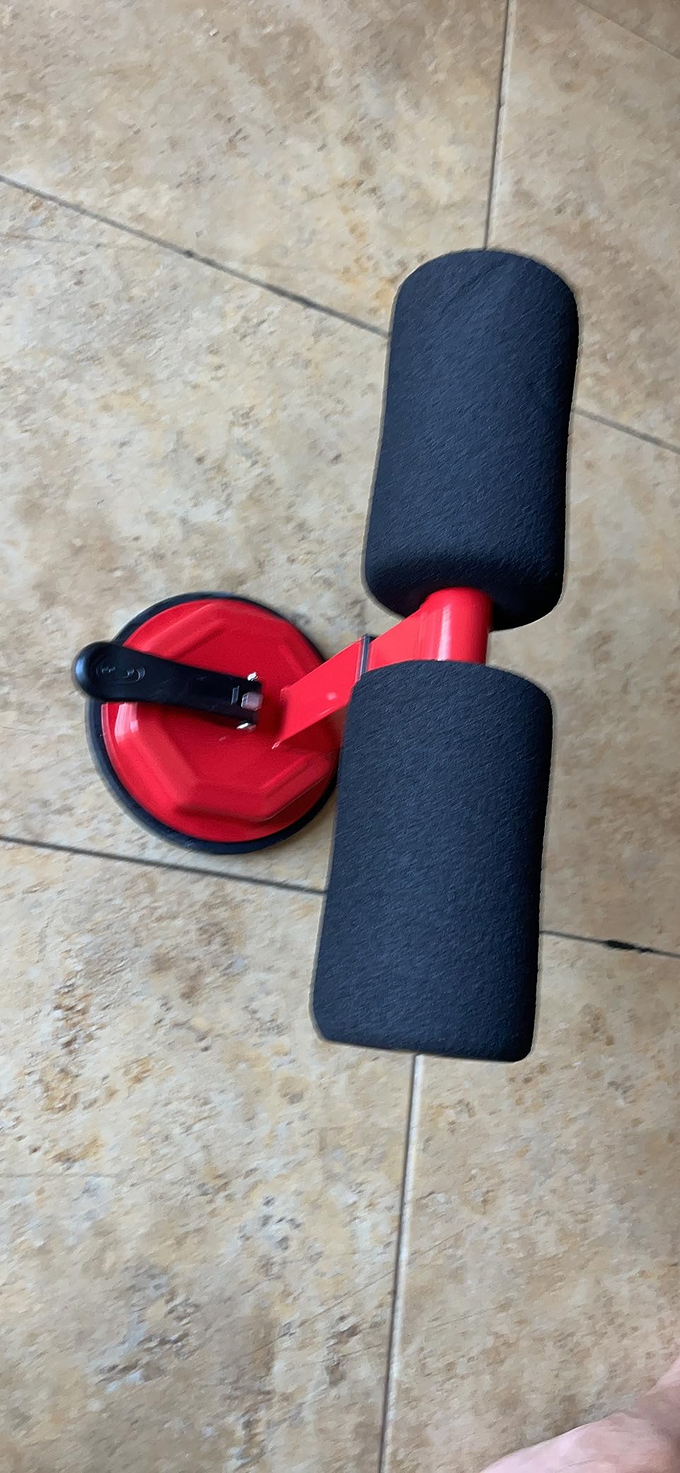 Amazon.com : Sit Up Bar Floor, Portable Sit Up Exercise Equipment with ...