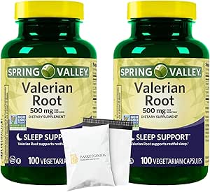 Amazon.com: Spring Valley Valerian Root 500mg- Vegan Capsules 100 Ct ...