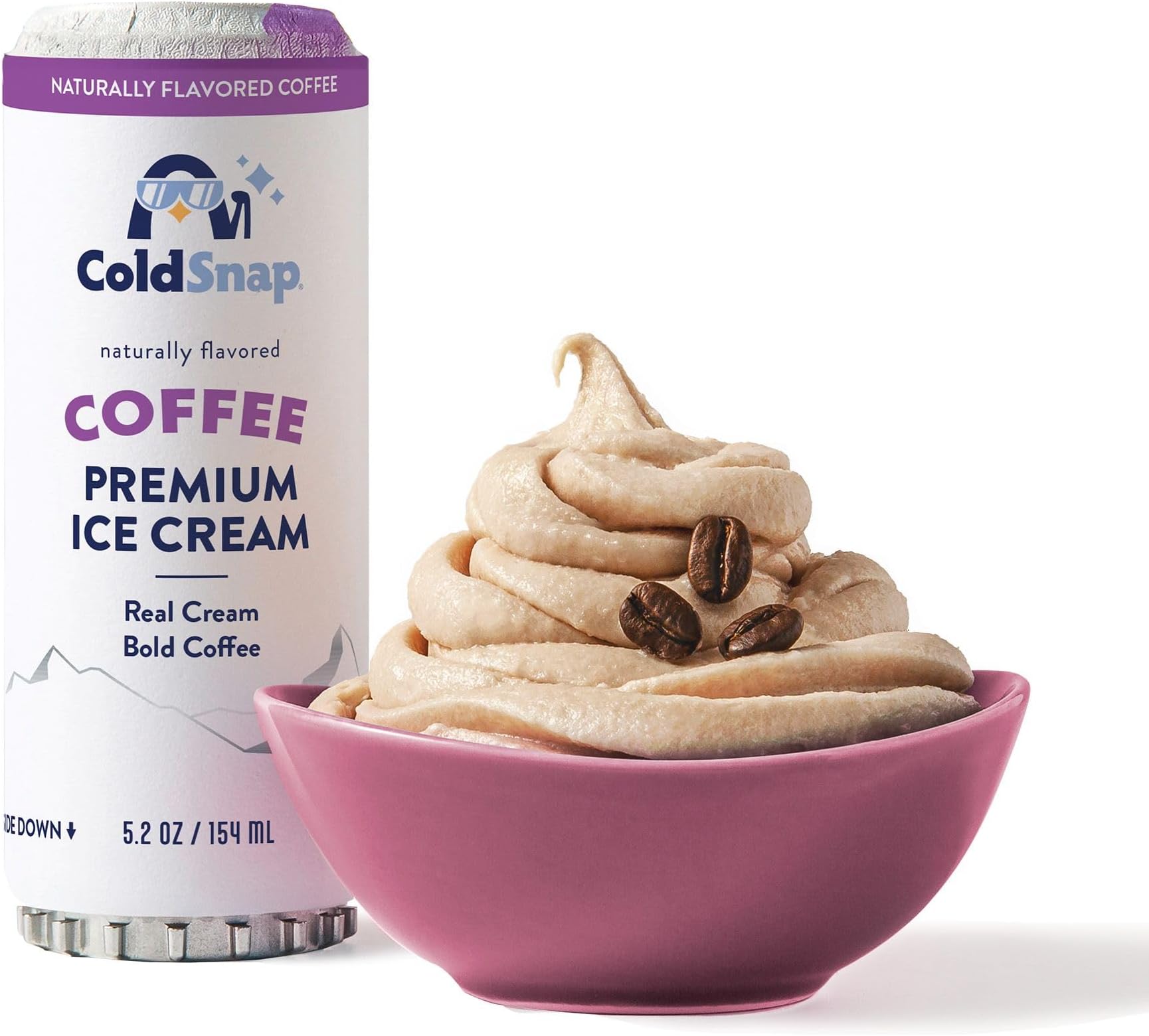 Amazon.com: ColdSnap Vanilla Ice Cream Pods – Premium, Creamy Single ...