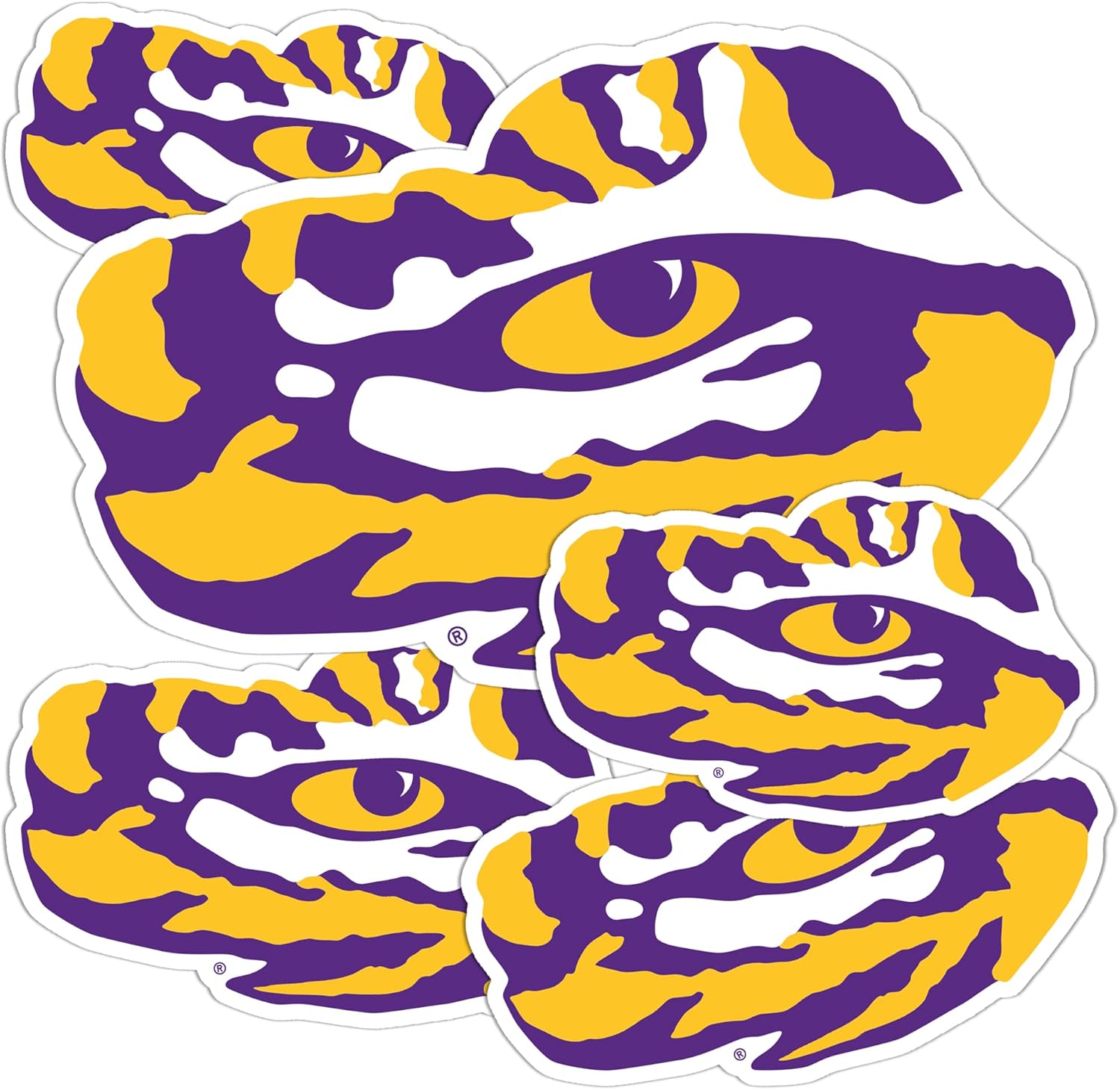 Amazon.com: Desert Cactus Louisiana State University Sticker LSU ...