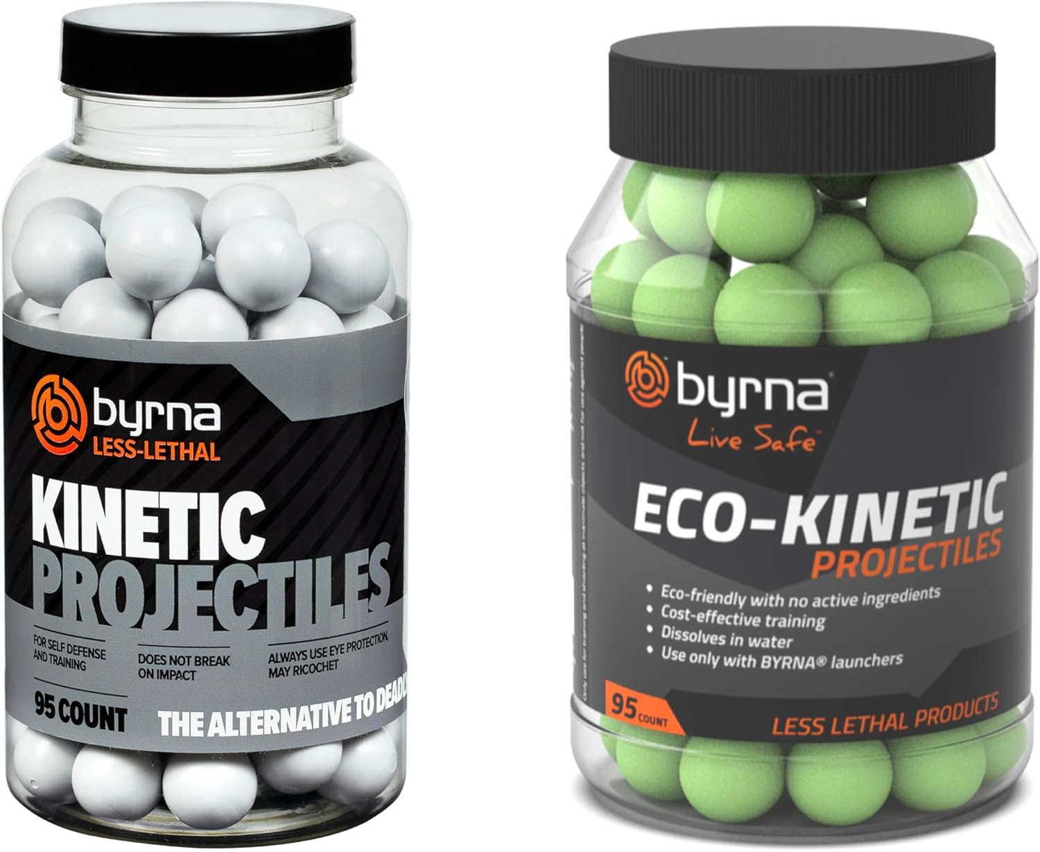 Amazon.com : Byrna Projectile Bundle for Byrna SD & LE, 0.68 Caliber ...