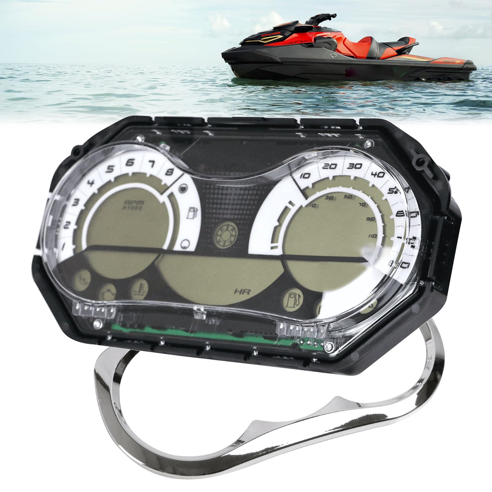 Amazon.com: YZQPNB LCD Speedometer Gauge Compatible with 2006-2011 Sea ...