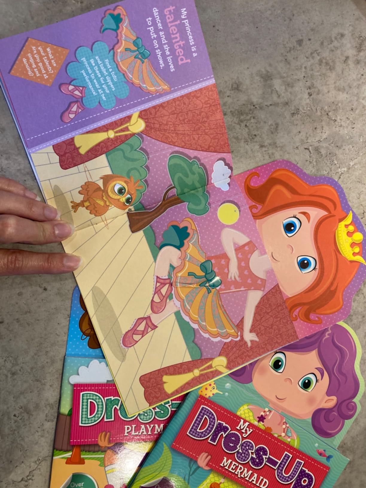 Sticker Activity Book Set with Full-Color Sticker Pages, My Dress Up ...