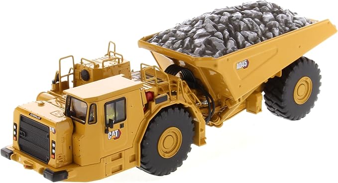 Amazon.com: 1:50 Scale Cat AD45 Underground Articulated Truck | High ...