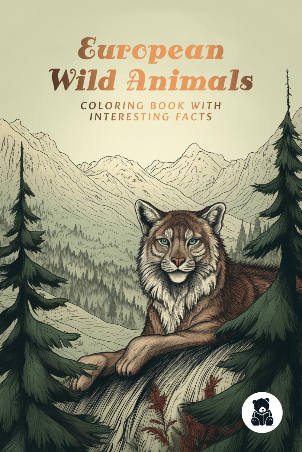 Amazon.com: European Wild Animals Coloring Book with Interesting Facts ...