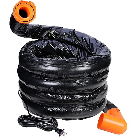 Amazon.com: H&G lifestyles 20ft Heated Sewer Hose for RV Waste Hose ...