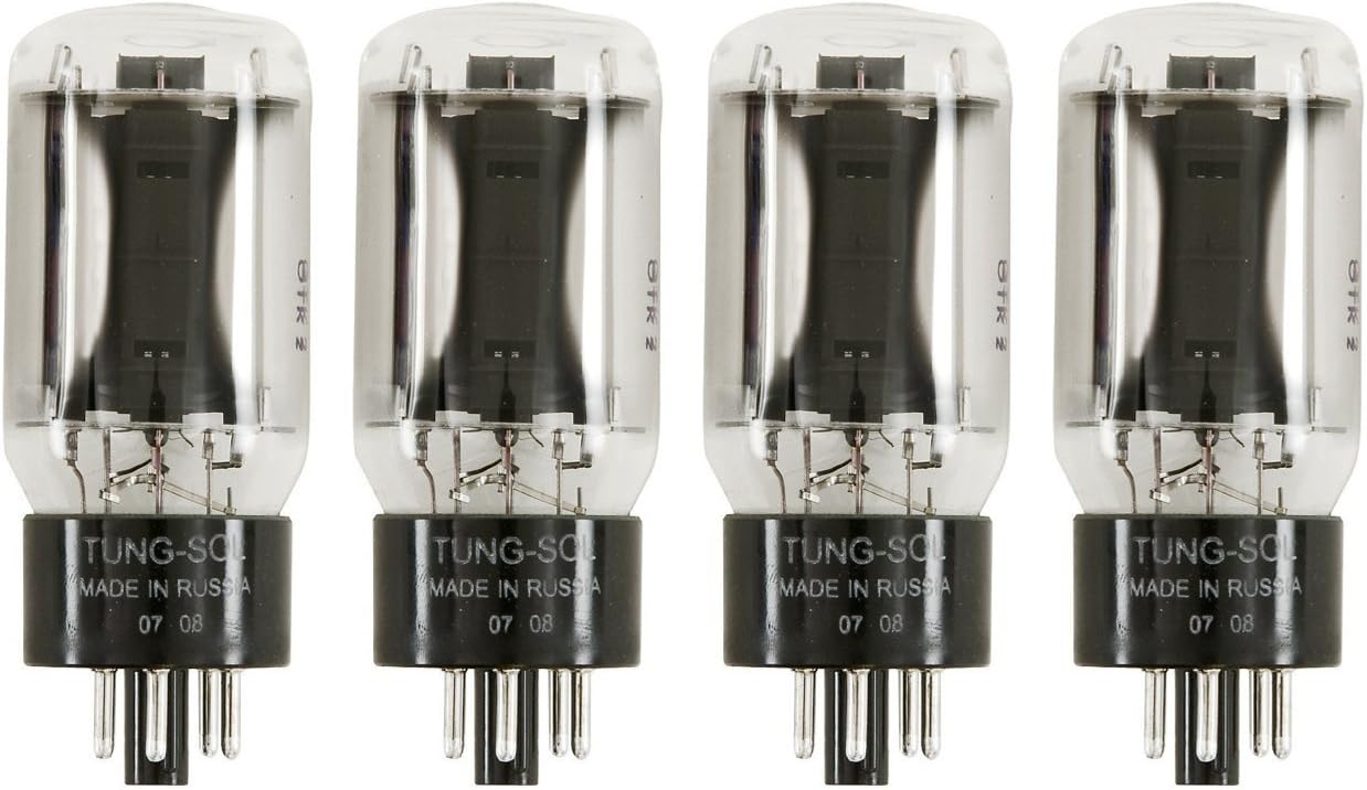 Amazon.com: Tung-Sol 6L6GC STR, Power Vacuum Tube, Matched Quad (4 ...