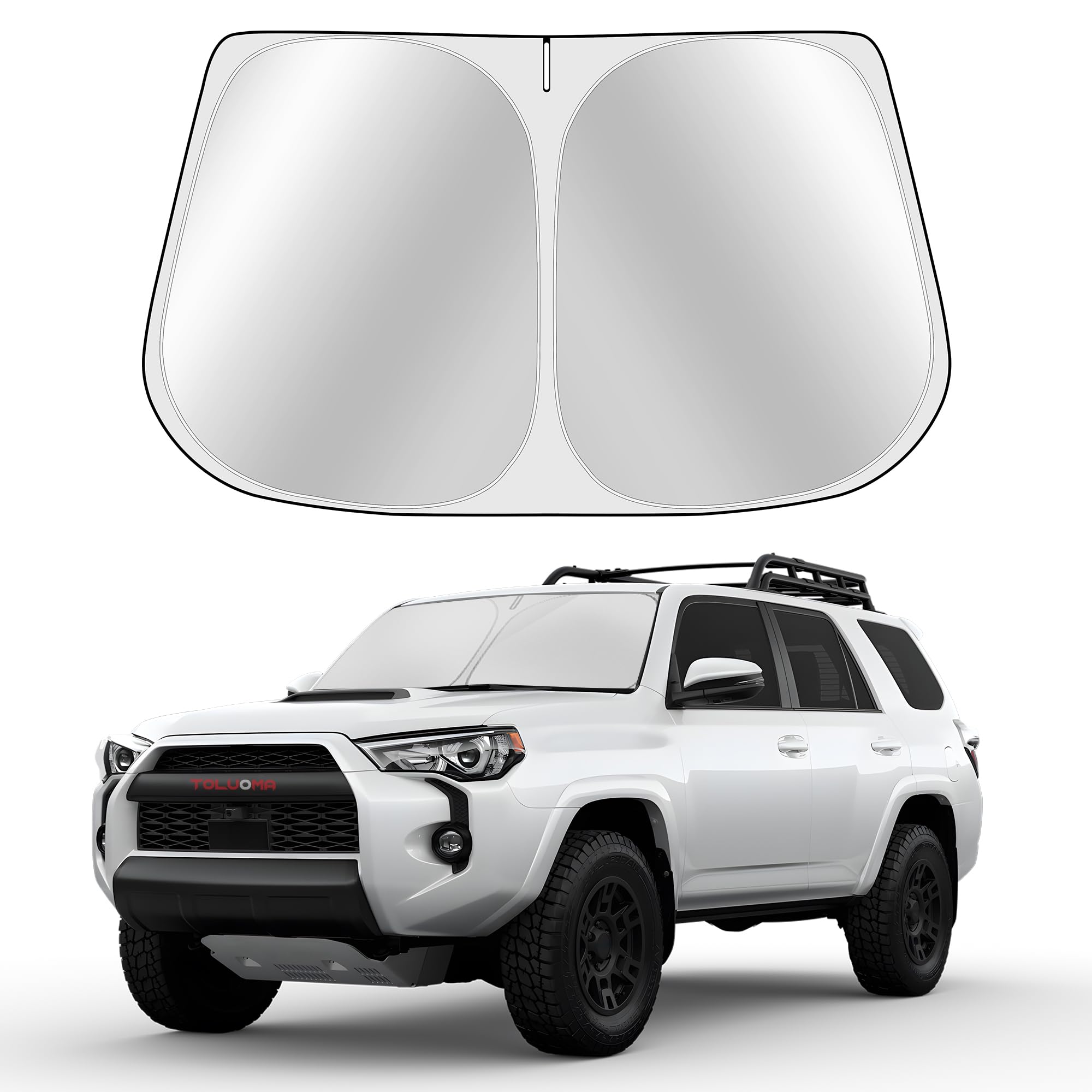 Amazon.com: Toluoma Custom Fit Windshield Sun Shade for Toyo-ta 4Runner ...