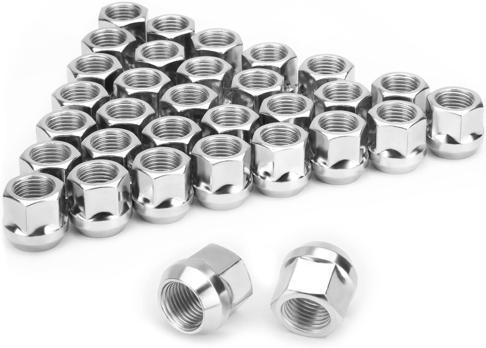Amazon.com: EZISOE 24 PCS Wheel Lug Nuts, 14x1.5 Hex Drive 7/8" 1.12 ...