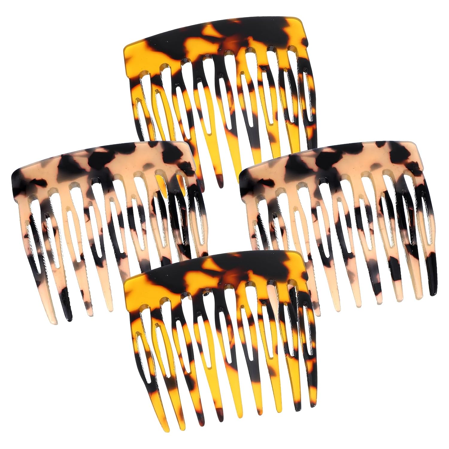 Amazon.com : Nogeqi 4PCS French Side Comb, Decorative Hair Comb Clips ...