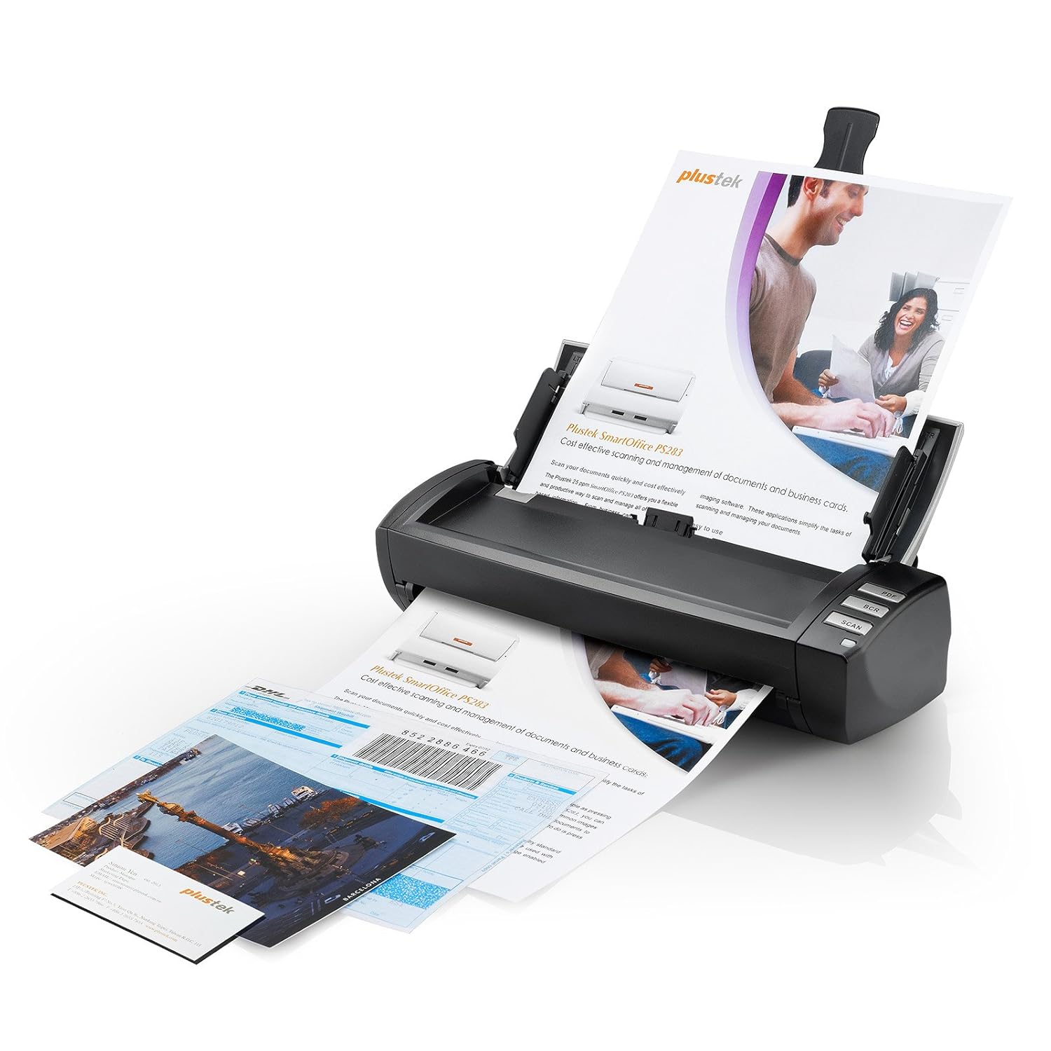 Plustek AD480 - Desktop Scanner for Card and Document : Amazon.in ...